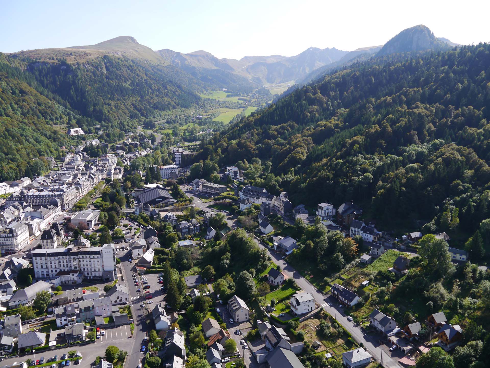 Passage du Tour de France 2023 dans le massif du Sancy